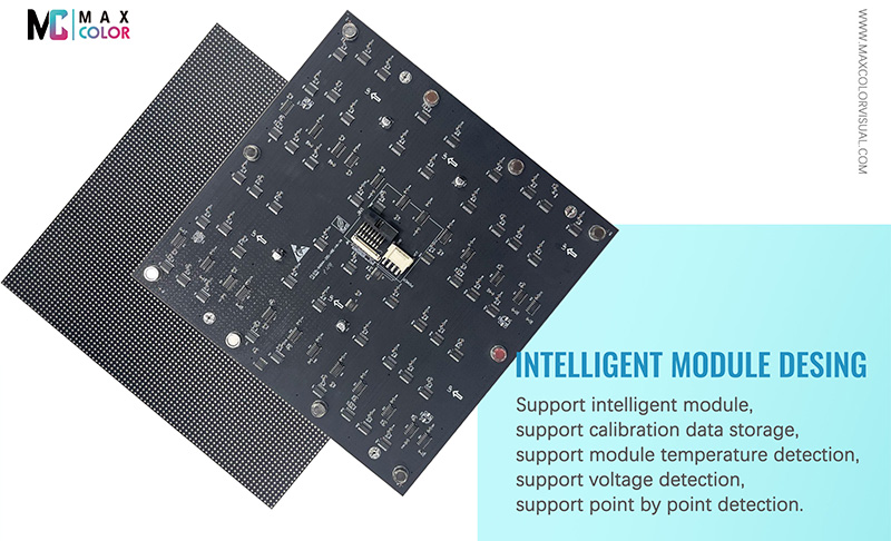 Ultra thin 25mm indoor double sided LED display screen - Maxcolorvisual