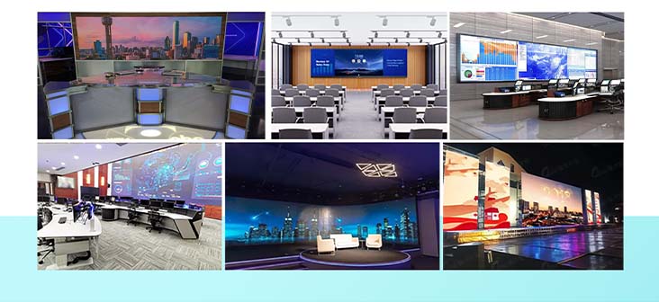 3 in 1 Highly integrated HUB board Small Pixel Pitch LED Display ...