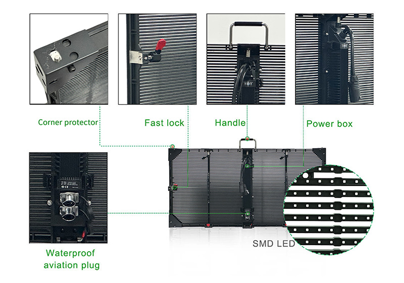 Indoor Rental Transparent LED Video Wall-RTI Series - Maxcolorvisual