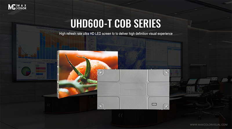 Flip chip COB LED display series - Maxcolorvisual