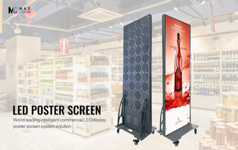 Indoor LED Poster Screen - Maxcolorvisual