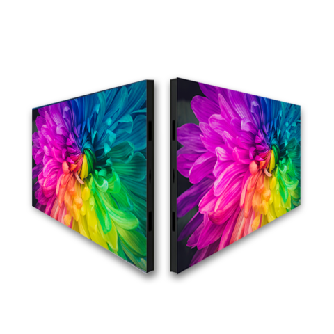 Ultra thin 25mm indoor double sided LED display screen - Maxcolorvisual