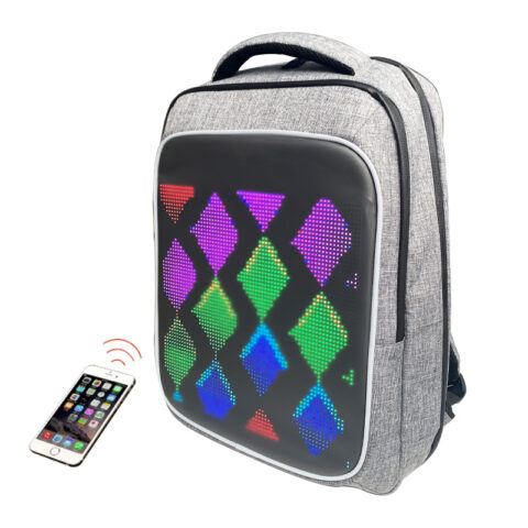 Customized LED Smart Backpack Bag Display Screen - Maxcolorvisual